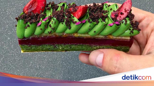 Keren! Pastry Chef Ini Bikin Foto Pastry Senada dengan Warna Sepatunya