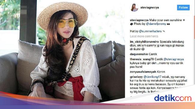 Sebulan Nikah dengan Pilot, Mantan Istri Samuel Rizal Pamer Perut Buncit