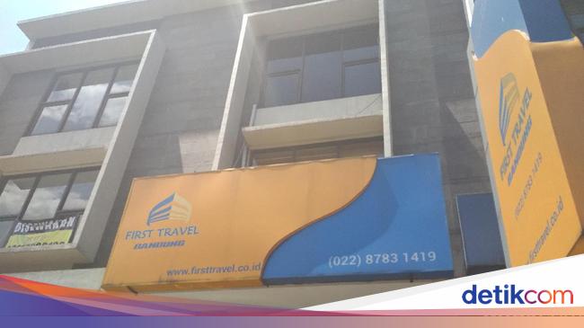 Penampakan Kantor Tiga Lantai First Travel di Bandung