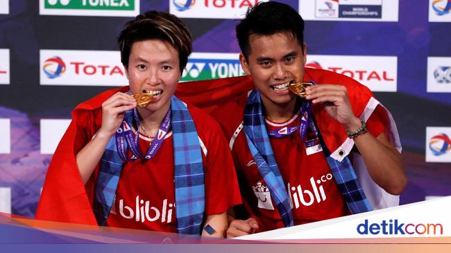 Foto: Tontowi/Liliyana Juara Dunia Bulutangkis 2017