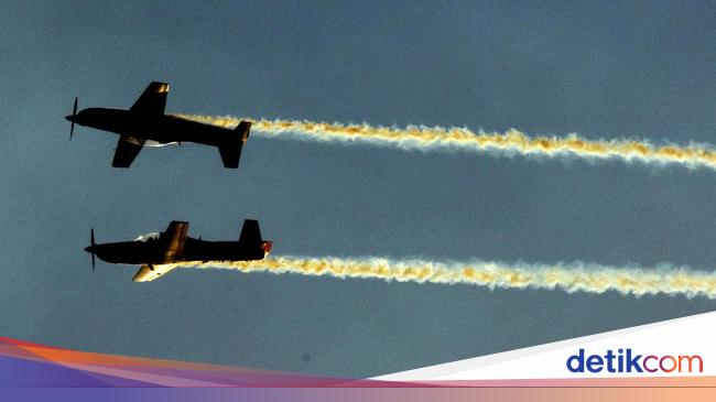 2 Pesawat Tabrakan di Wings Over Dallas Airshow