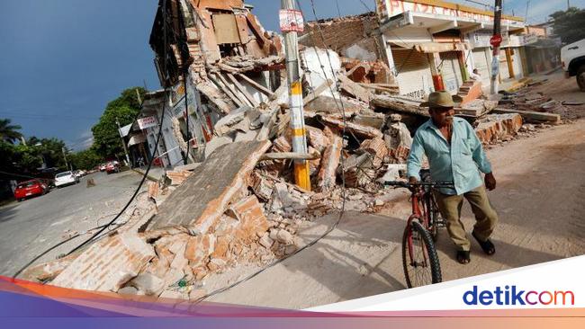 Hunian Rusak karena Gempa, Staf KBRI Mexico City Ngungsi ke Kantor