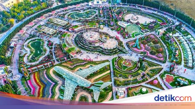 Foto: Taman Bunga Terbesar di Dunia