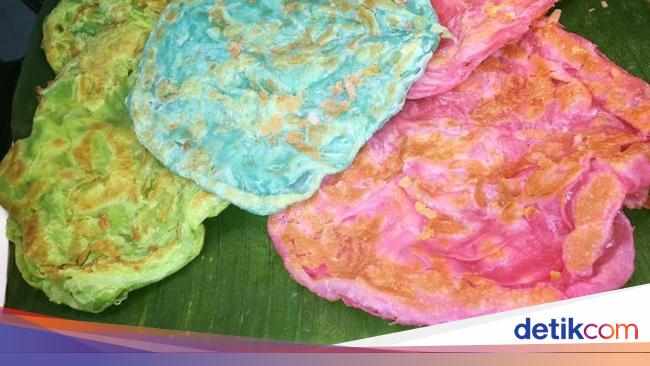 Disajikan Warna-warni, Roti Canai dan Nasi Lemak Jadi Makin Unik