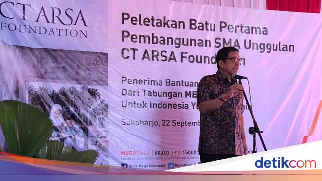 Sukses di Medan, SMA Unggulan CT ARSA Foundation Hadir di Sukoharjo