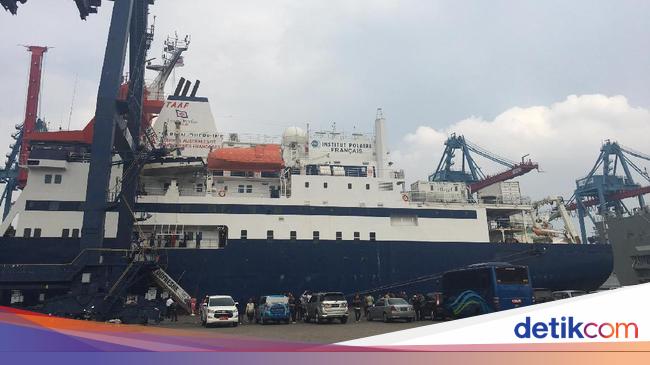 Kapal Riset Megah dari Prancis Mampir ke Jakarta