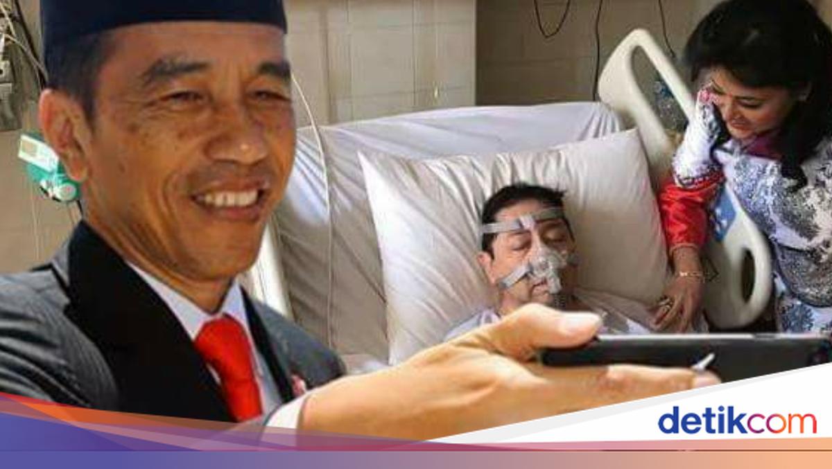 Foto Novanto Sakit Jadi Meme, Golkar: Doakan Semoga Cepat Sembuh