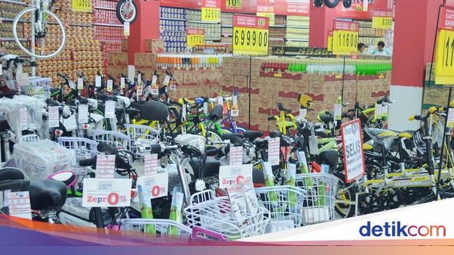 Beli Sepeda Listrik Gratis Voucher di Transmart Carrefour