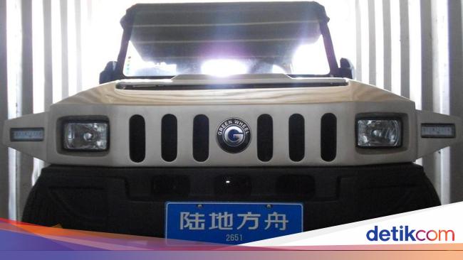 Mobil Mirip Hummer Asal China Dilelang Rp 200 Juta, Bentuknya Unik!