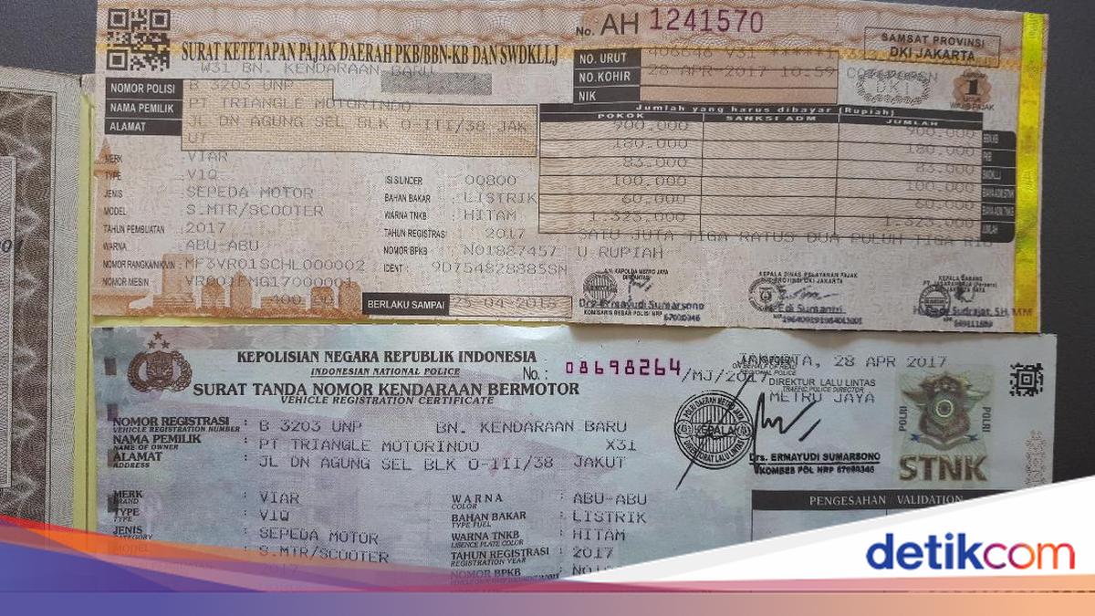 Mengenal Arti Singkatan-singkatan di STNK