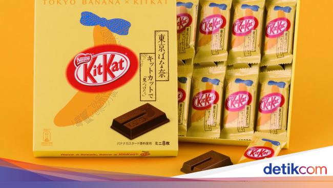 Wah, di Jepang Kini Ada Kit Kat Rasa Tokyo Banana!