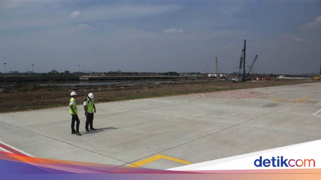 Pengerjaan Apron Bandara Ahmad Yani Semarang Sudah Rampung