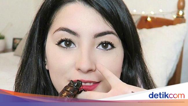 Ini Emzotic, Youtuber Cantik yang Akrab dengan Kecoa Hingga Siput Raksasa