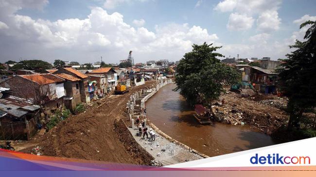 Normalisasi Ciliwung Sepanjang 1,5 Km Dilakukan Tahun 2020