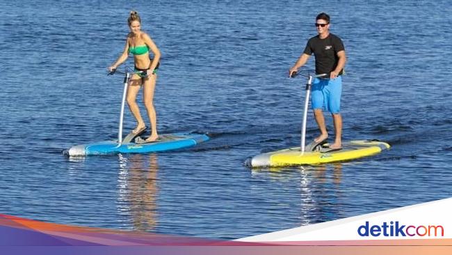 Keren! Paddle Board Ini Bisa Bergerak Tanpa Didayung