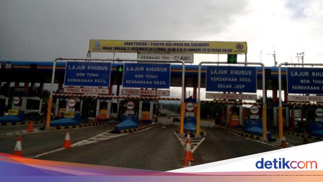 Ada One way, Semua Pintu Tol Jakarta hingga Cikampek Ditutup