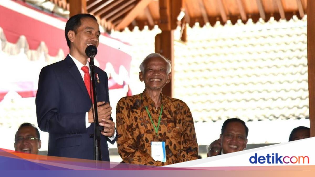 Foto: Pak Kasmujo, Dosen Pembimbing Skripsi Jokowi yang Dulu Galak