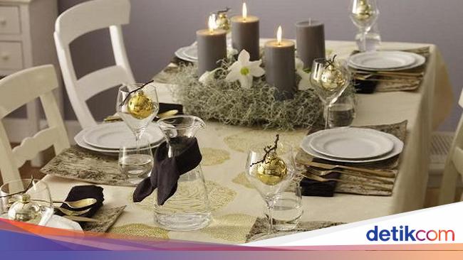10 Inspirasi Tata Meja Makan untuk Hari Raya Natal