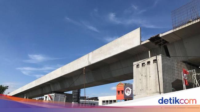 Jelang Tutup Tahun, Begini Progres Proyek LRT Jakarta