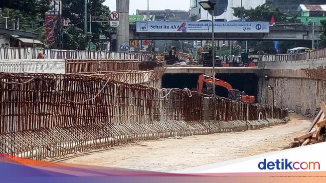 Underpass Mampang-Kuningan Bisa Dipakai Dua Bulan Lagi
