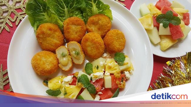 Resep Salad: Fruit Salad with Feta Cheese and Fiesta Mixed Vegetables