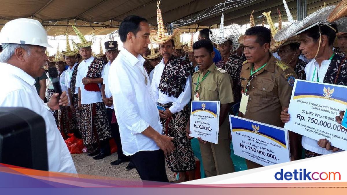 Pulau Rote Kekurangan Air Bersih, Jokowi: Saya Sampai Nggak Mandi