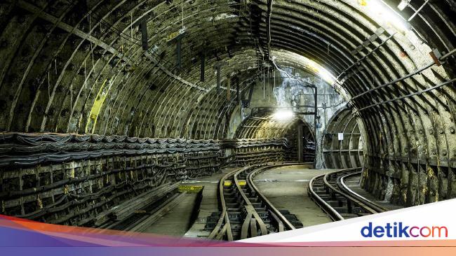 Ini Jalur Kereta Api Bawah Tanah Misterius di London