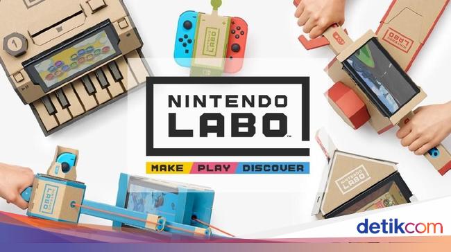 Cardboard Nintendo Bikin Main Switch Tambah Asyik