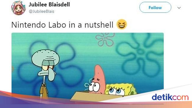 Nintendo Labo yang Cuma Modal Kardus Banjir Meme Sindiran