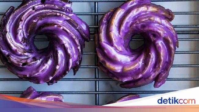 Serba Ungu, Cantik dan Manis Dessert Ini Dibuat dari Ubi Ungu