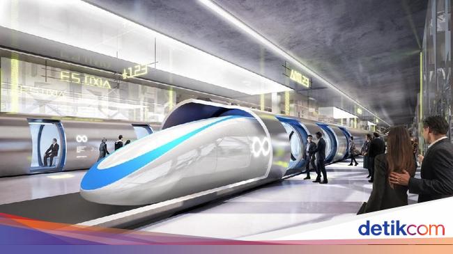 Nasib Kereta Futuristik Hyperloop Usai Terdampak Pandemi