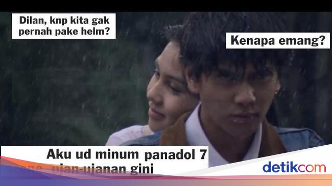 Meme Bikin Ngakak Film 'Dilan' yang Mungkin Belum Kamu Lihat