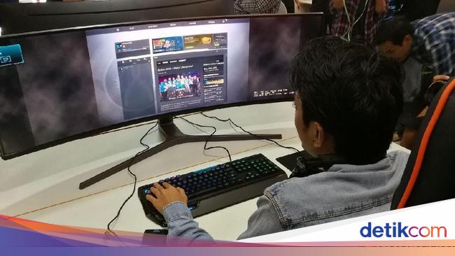 Samsung Rilis Monitor Gaming Layar Super Lebar 32:9