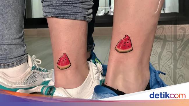 Keren! Ini 8 Tato Buah yang Imut dan Artistik