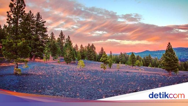 Foto: Bukit Pasir Warna-warni Layaknya Lukisan