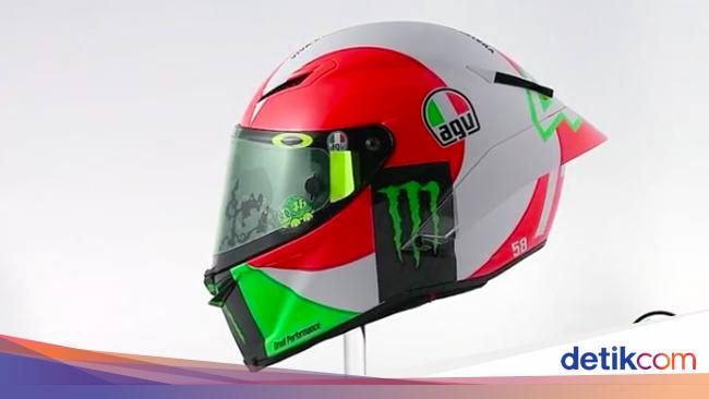 Helm Rossi di Mugello Bakal Berkelir Bendera Italia