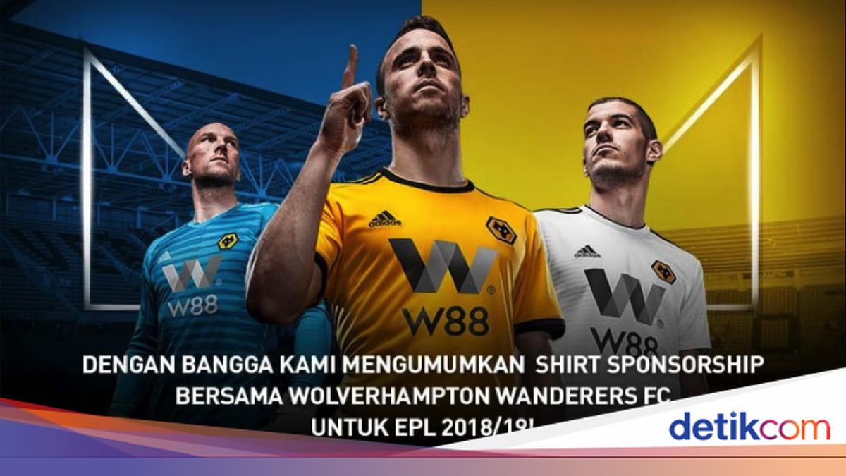 W88 Resmi Jadi Sponsor Jersey Wolves Selama 2 Tahun
