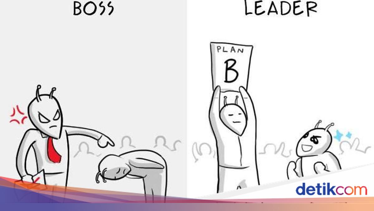 8 Ilustrasi Ini Gambarkan Perbedaan Bos dengan Seorang Pemimpin