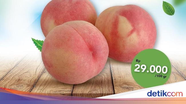 Peach Yamanashi, Buah Primadona Asal Jepang Kini Tersedia di Sini