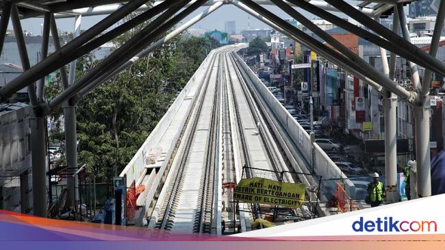 Diresmikan 10 Agustus, Begini Penampakan Proyek LRT Jakarta
