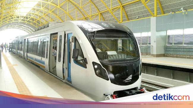 LRT Palembang Mulai Beroperasi Hari Ini