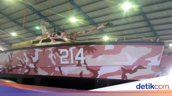 Bangga! Ini Antasena Tank Boat Pertama Dunia Made in Banyuwangi