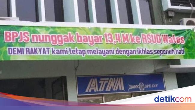 RSUD Wates Akui Pasang Spanduk BPJS Nunggak Klaim, Ini Alasannya RSUD Wates Akui Pasang Spanduk BPJS Nunggak Klaim, Ini Alasannya