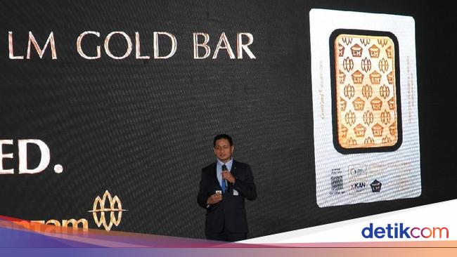 Antam Luncurkan Desain Emas Batangan Baru, Ini Penampakannya