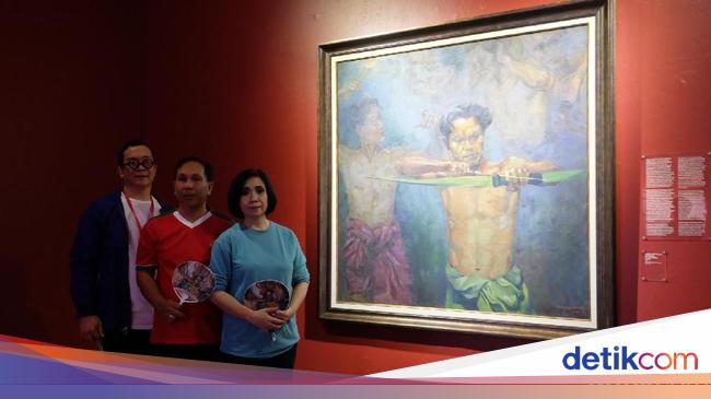 Putri Henk Ngantung Terharu Lukisan 'Memanah' Jadi Ikon Pameran Istana