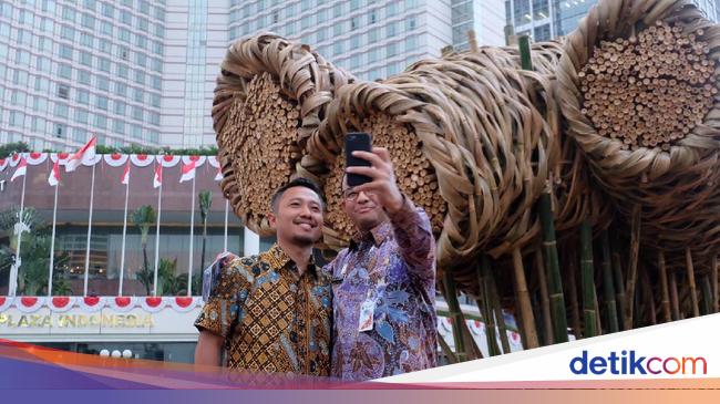 Makna di Balik Seni Bambu Getah Getih Karya Joko Avianto