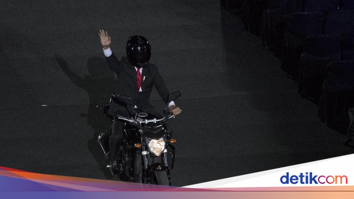 Helm Modular yang Dipakai Jokowi Sudah Tak Diproduksi
