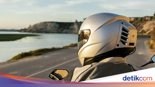 Anti Panas, Helm ini ada AC-nya
