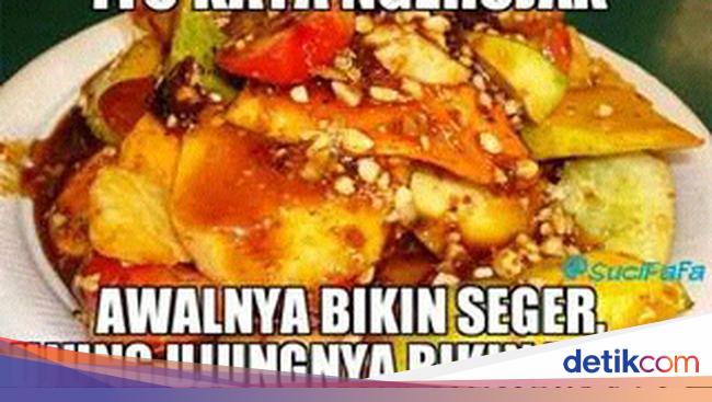 Bukan Cuma Pedas Segar, Meme Rujak Ini Bikin Senyum-senyum Sendiri
