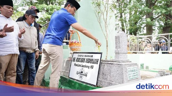 Sandi Ziarah Makam KH Ridwan Abdullah: Lambang NU Simbol Toleransi